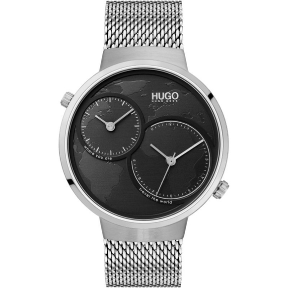 Hugo Boss | Accessories | Hugo Boss Stainless Steel Mesh Silver Men ...